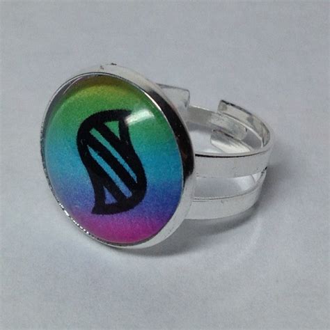 Ruby Diamond Rings Mega Stone Ring Cosplay Jewelery Pokemon Ruby Sapphire X Y