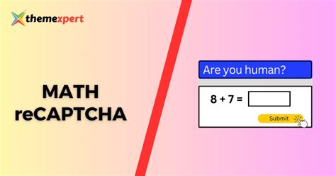 how to set math recaptcha in joomla themexpert