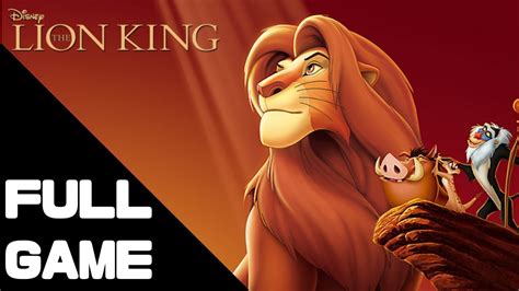 The Lion King Walkthrough Gameplay Full Game PS4 PRO No Commentary