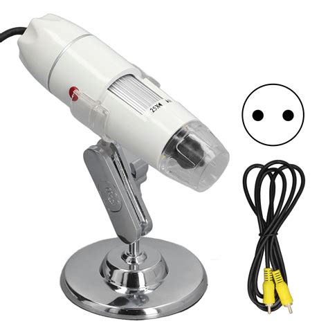Usb Digital Microscope Cmos Sensor 25x To 400x Tv Av Interface