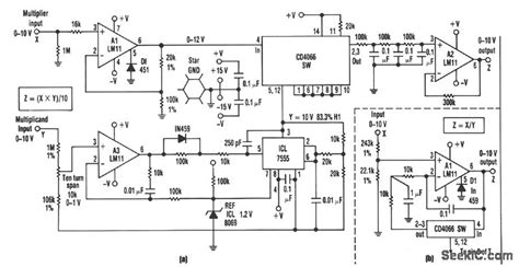 Dividemultiplywithonlyonetrim Basiccircuit Circuit Diagram