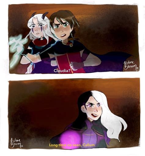 The Dragon Prince Rayla Callum And Claudia Мультфильмы Милые