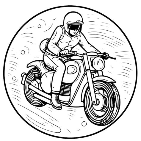 Croquis Dessin Au Trait Unique Dessiné à La Main Coloriage Homme