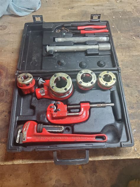 Old Stuff Pipe Threader Tripod — Heating Help The Wall