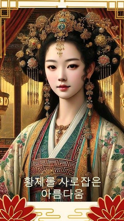 중국의 최고미인이 한자리에 황제를 사로잡은 아름다움 사자성어 절세미인 History 유튜브쇼츠 최고미인 아름다운