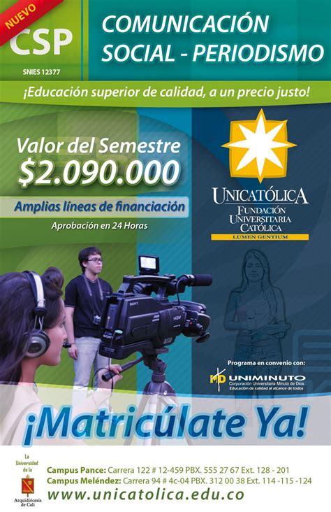 UnicatÓlica Comunicación Social Y Periodismo