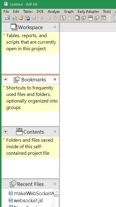 Solved Whats The Difference Between Bookmarks And Contents In Projects Jmp User Community
