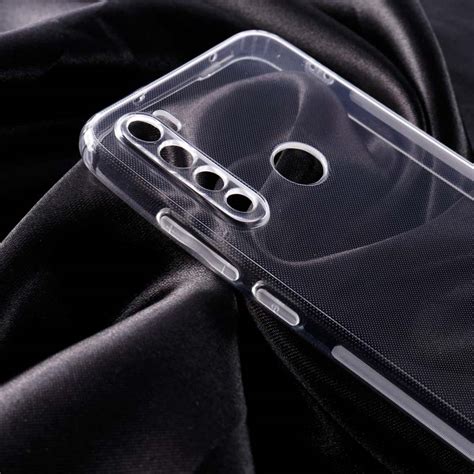 خرید قاب ژله ای ساده بی رنگ محافظ لنزدار Xiaomi Redmi Note 8 تکنوسان