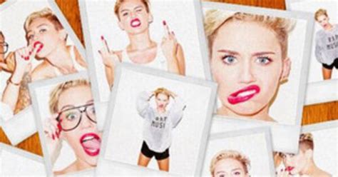 Miley Cyrus Twerks Flips The Bird And Grabs Her Crotch In Terry