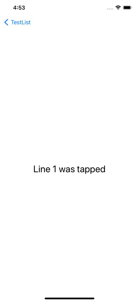 【swiftui】list内のnavigationlinkの色が元に戻らない Thwork