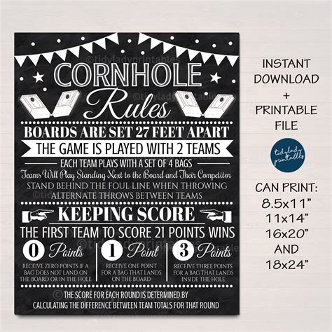 Playing Cornhole Black Background