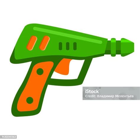 미래 지향적 인 무기 만화 총 블래스터 레이저 무기 어린이 권총 0명에 대한 스톡 벡터 아트 및 기타 이미지 0명 기폭 장치 누름 버튼 Istock