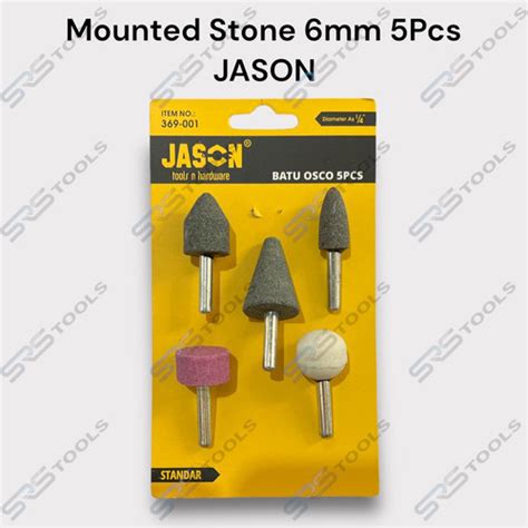 Jual JASON Batu Gerinda Tangkai Pensil Set 5 Pcs Osca Osco Mounted