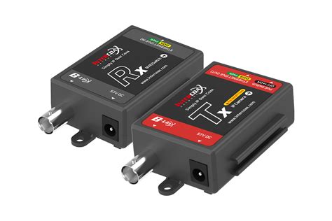 Single Port Ethernet Over Coax Transmitter Receiver