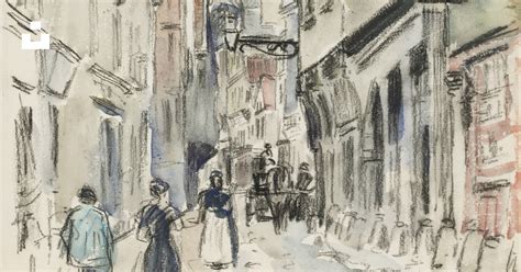 거리를 걷는 사람들의 그림 사진 Unsplash의 무료 예술 이미지
