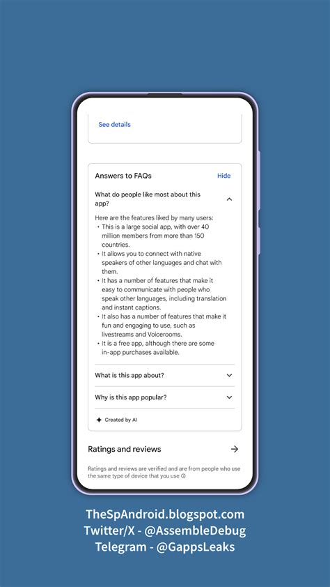 Google Play Store May Soon Answer Questions With AI Generated FAQs