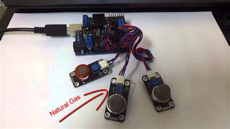 Arduino Gas Sensor Youtube