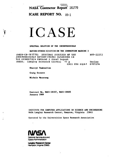 Pdf Spectral Solution Of The Incompressible Navier Stokes Equations