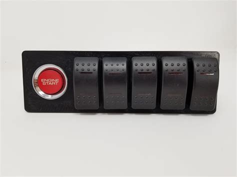 96 98 Honda Civic Ek Radio S2000 Push Button Start Switch Plate 3d