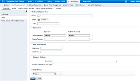 Creating ISE Internal Users Cisco PxGrid API Cisco DevNet