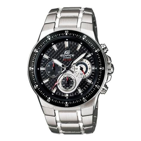 Reloj Casio Edifice EF 552 Pulso En Acero Inoxidable Cronografo