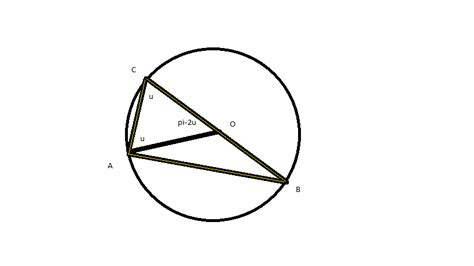 Proof Writing How To Prove That O Is The Centre Of The Circle Mathematics Stack Exchange