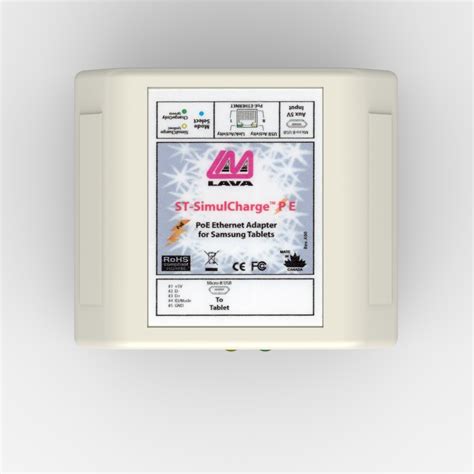 Lava Computer NSTS PE USB Ethernet Adapter With PoE Data And Power