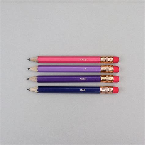 흑심 핑크미니연필세트연필각인 감도 깊은 취향 셀렉트샵 29cm