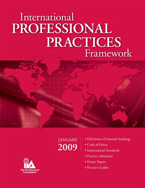 International Professional Practices Framework Ippf Inst Of Internal Auditors 9780894136399