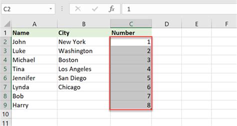 Nummers Automatisch Aanvullen Handvat Opdracht In Excel En Google