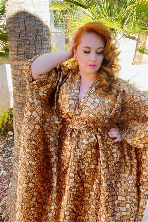 Vintage Classy Modern Plus Size Aesthetic Dress Plus Size 70s