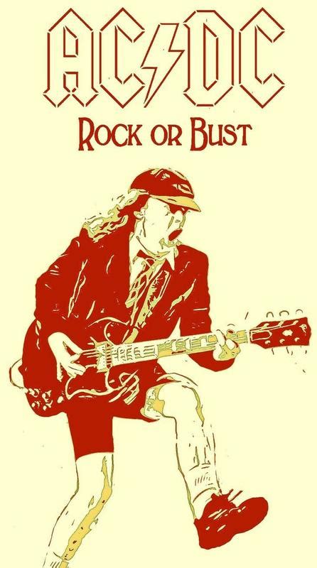 Ac Dc постер — ціна 35 грн у каталозі Календарі Купити товари для дому та побуту за доступною