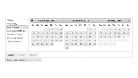 Jquery Ui Daterangepicker