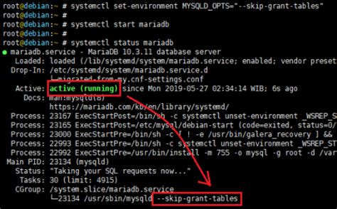 Cara Reset Password MySQL MariaDB Username Root Hardinal