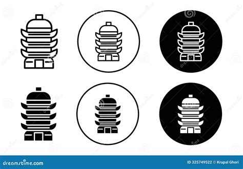 Nanjing Outline Map Vector Illustration 334849496