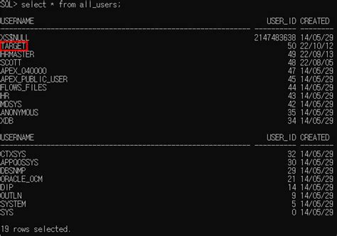 Oracle 계정 생성 권한 부여