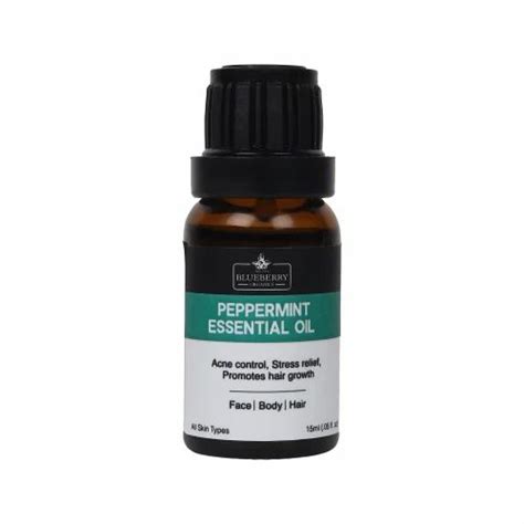 Blueberry Organics Peppermint Essential Oil Purity 100 15 Ml At Rs