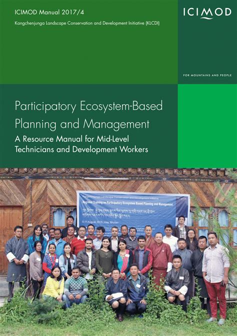 Pdf Participatory Ecosystem Based Planning And Management A Resource