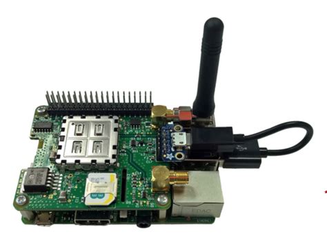 Hat Board Adds Reliable 3g 4g And Lte Cellular Connectivity To The