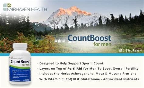 Buy 2 Fertilaid For Men Get 1 Countboost Free Combo Male Fertility