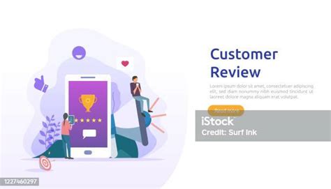 의상 검토 등급 개념입니다 피드백 평가를 제공하는 사람 문자 웹 랜딩 페이지 소셜 포스터 광고 프로모션 또는 인쇄 미디어에 대한 스마트 폰만족도 및 비평가 지원 성공에 대한