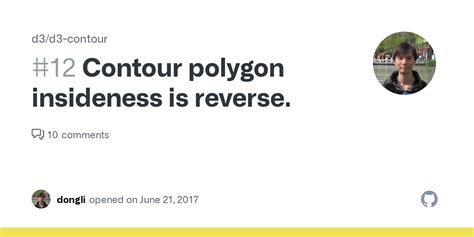 contour polygon insideness is reverse · issue 12 · d3 d3 contour · github