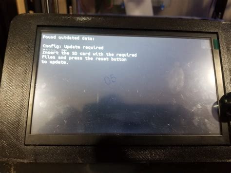 Tft Error After Update · Issue 1094 · Bigtreetechbigtreetech