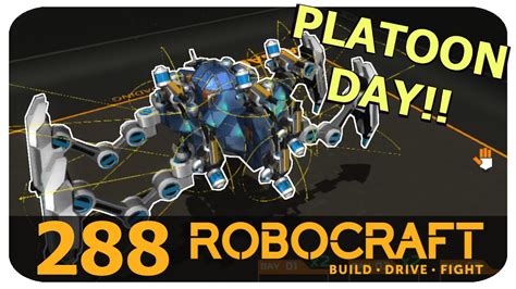 Robocraft Epic Platoon Day Tier 6 Medic Walker YouTube