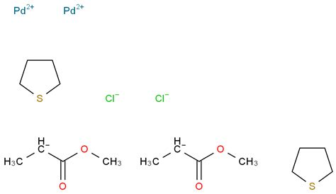 [pd2 Mu Cl 2 Ch Co2me Ch3 2 Tetrahydrothiophene 2] [pd2 Mu Cl 2 Ch