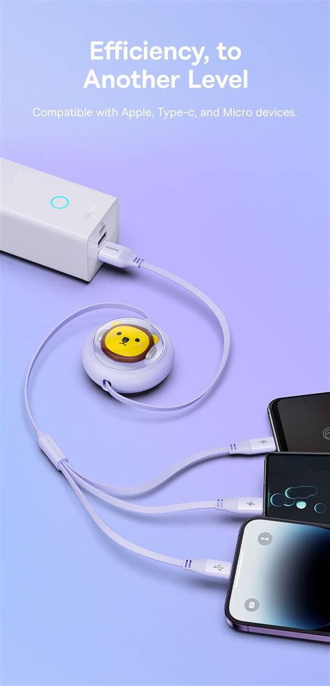 C P S C Nhanh A N Ng Baseus Leo Retractable Charging Cable In Usb