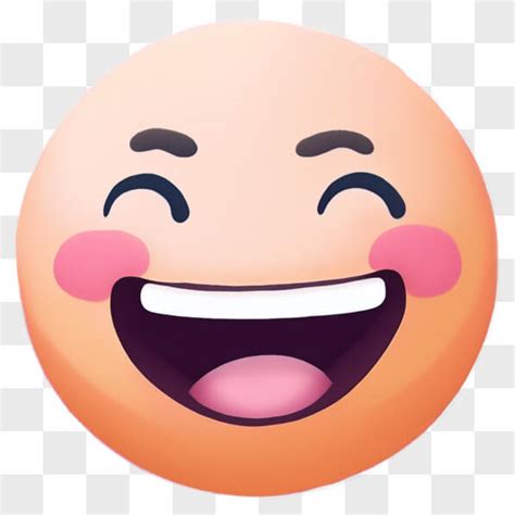 Baixe Emoticon Com Rosto Sorridente E Boca Aberta Pngs Creative Fabrica
