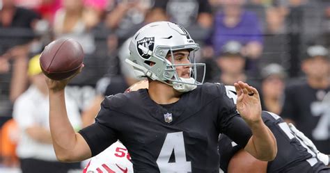 Raiders Rookie Qb Aidan Oconnell Electrifies Fans In Nfl Preseason