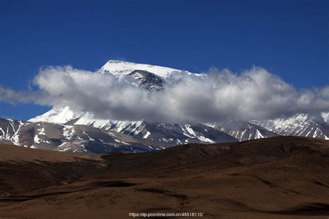 【阿里线上的冈仁波齐、纳木那尼雪峰摄影图片】风光摄影太平洋电脑网摄影部落