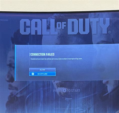 Connection Issues Anyone R COD